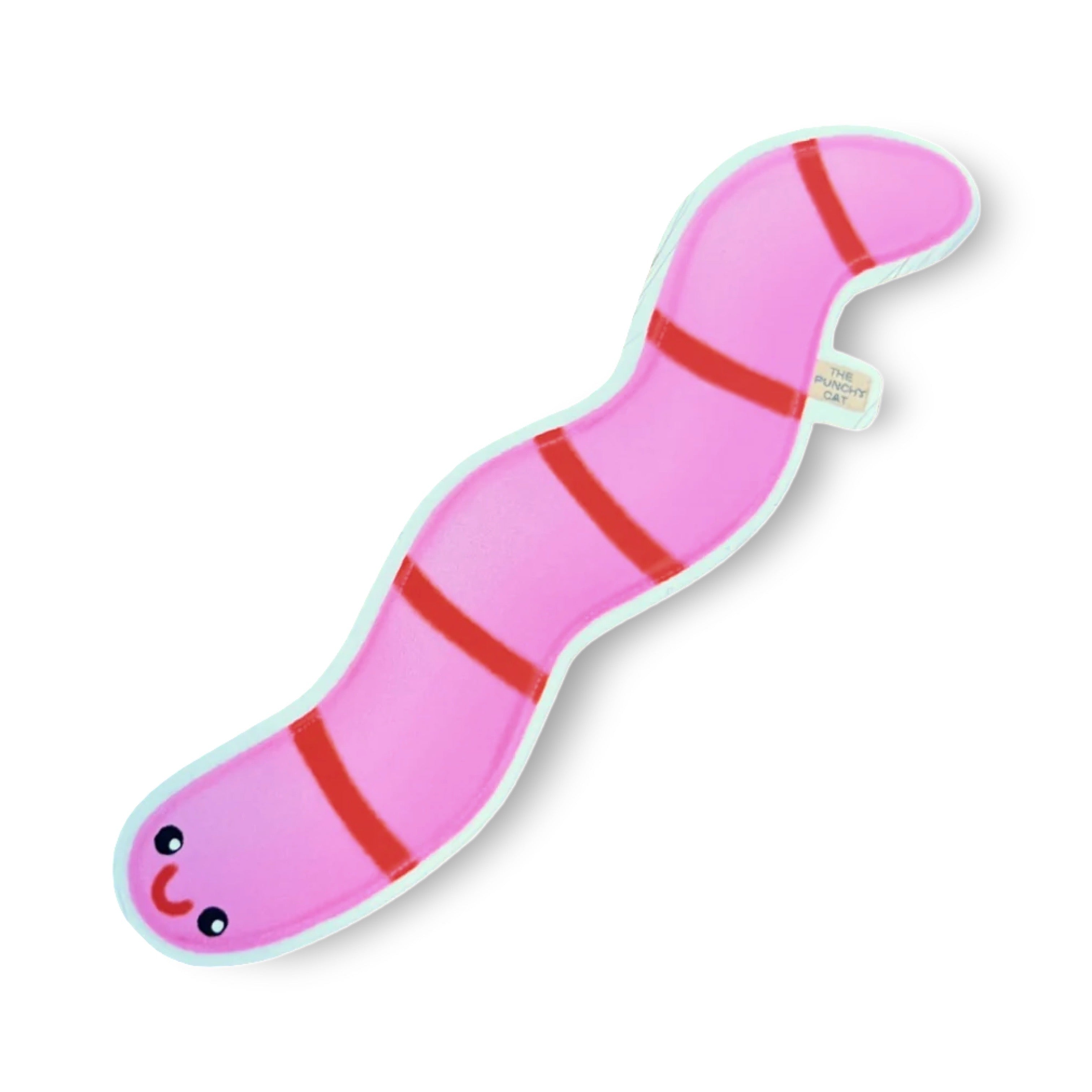 Worm Sticker – The Punchy Cat